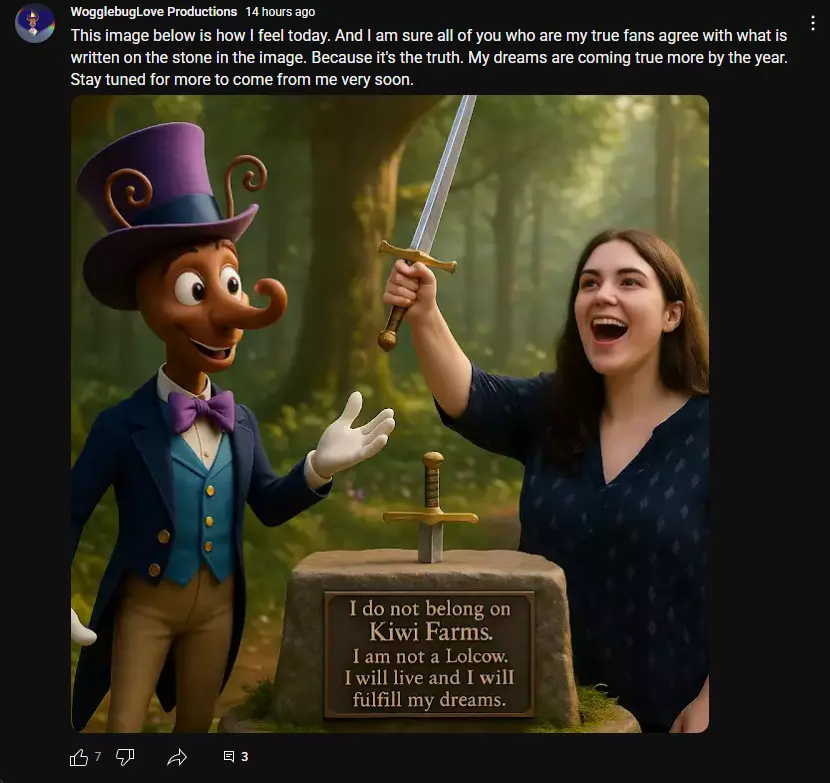 WogglebugLoveProductions / Cynthia Hanson / Cherie Anne Hapney | Page 630 | Kiwi Farms