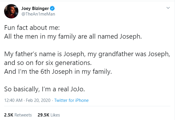 Joseph "Joey" Tetsuro Bizinger (TheAnimeMan) & Agnes Usagi Diego ...